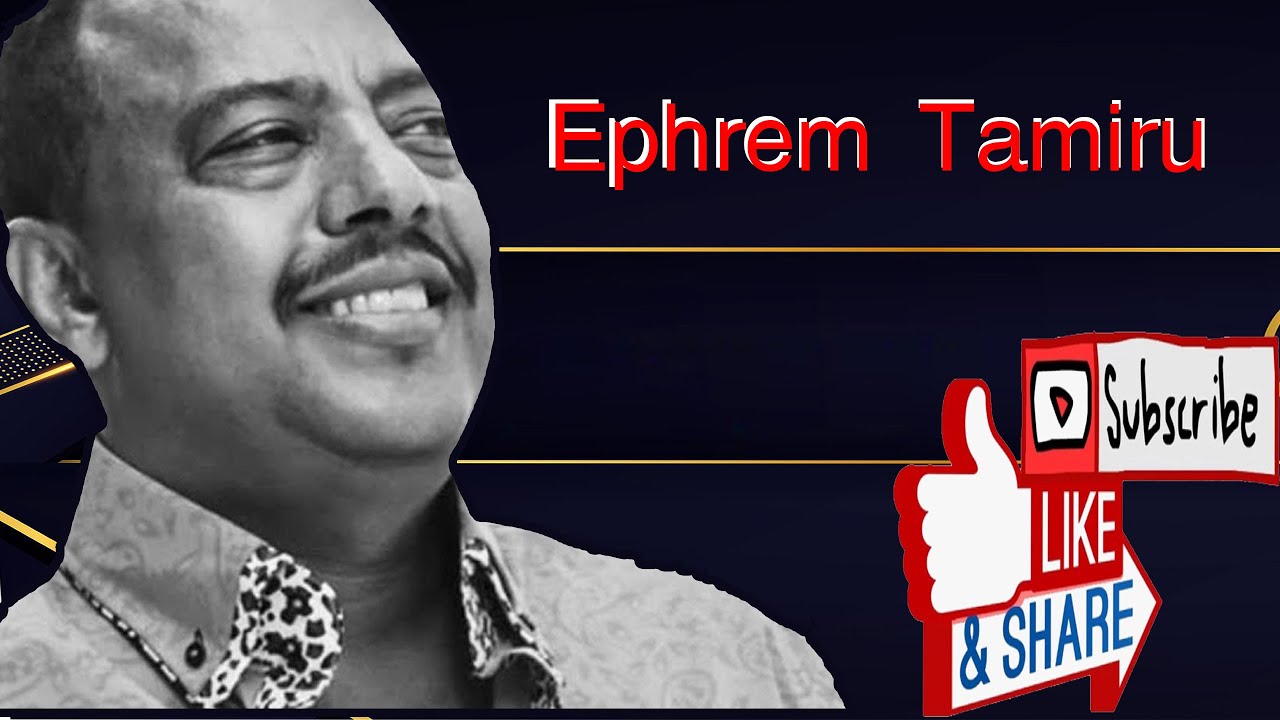 Amharic Nonstop Ephrem Tamiru - best songs collection - YouTube