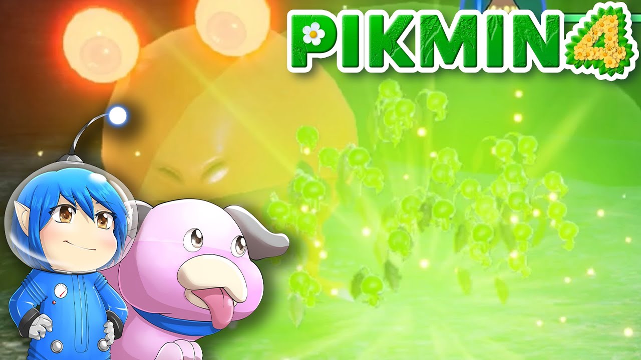 Pikmin 4 - Part 18: "Night: Meandering Slope" - YouTube