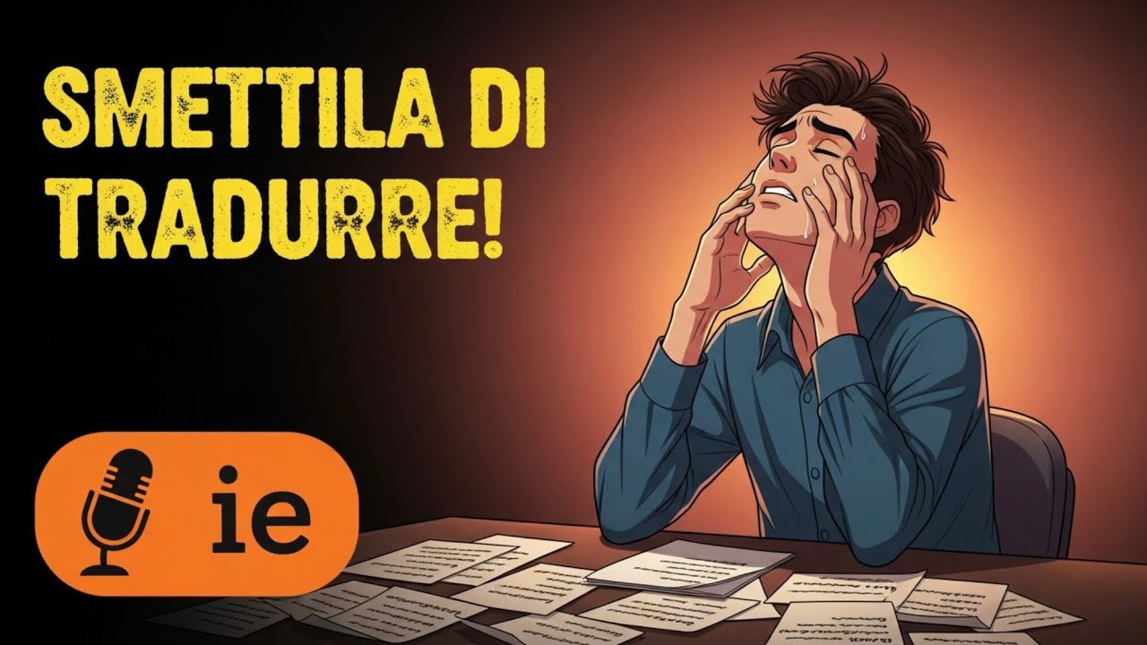 Stop Translating.. Start Thinking in Italian | Train Your Brain Daily ...