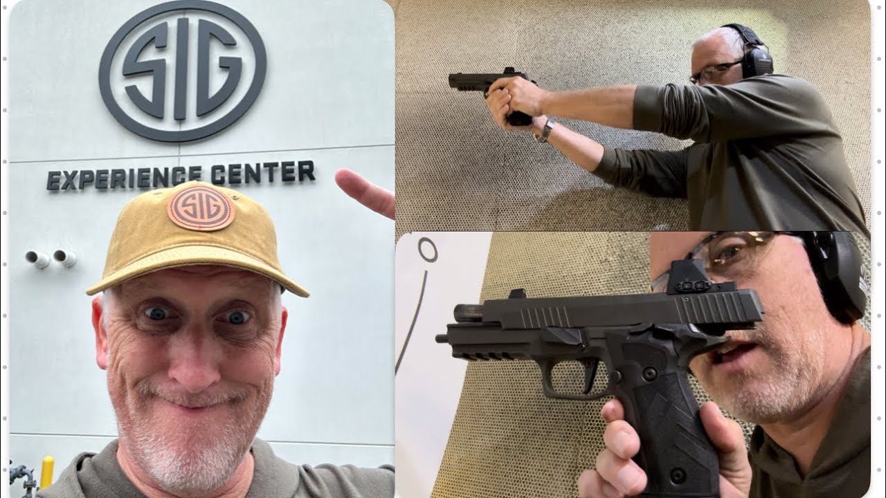 Visiting Sig Sauer’s Experience Center & Shooting P226 X5 Legion - YouTube