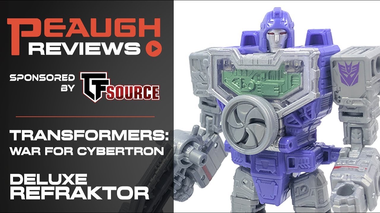 Video Review: Transformers: War for Cybertron SIEGE - Deluxe REFRAKTOR ...