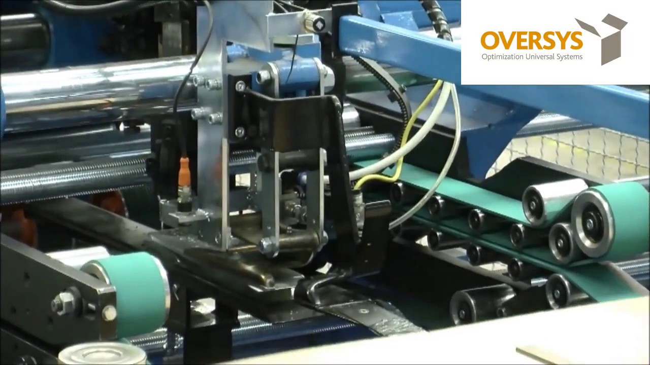 VIDEO OVERSYS U38381016 SIMCA 3020 FOLDER-STITCHER-GLUER - YouTube