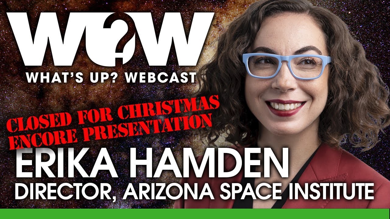 What's Up Webcast: Dr. Erika Hamden, Encore Episode - YouTube