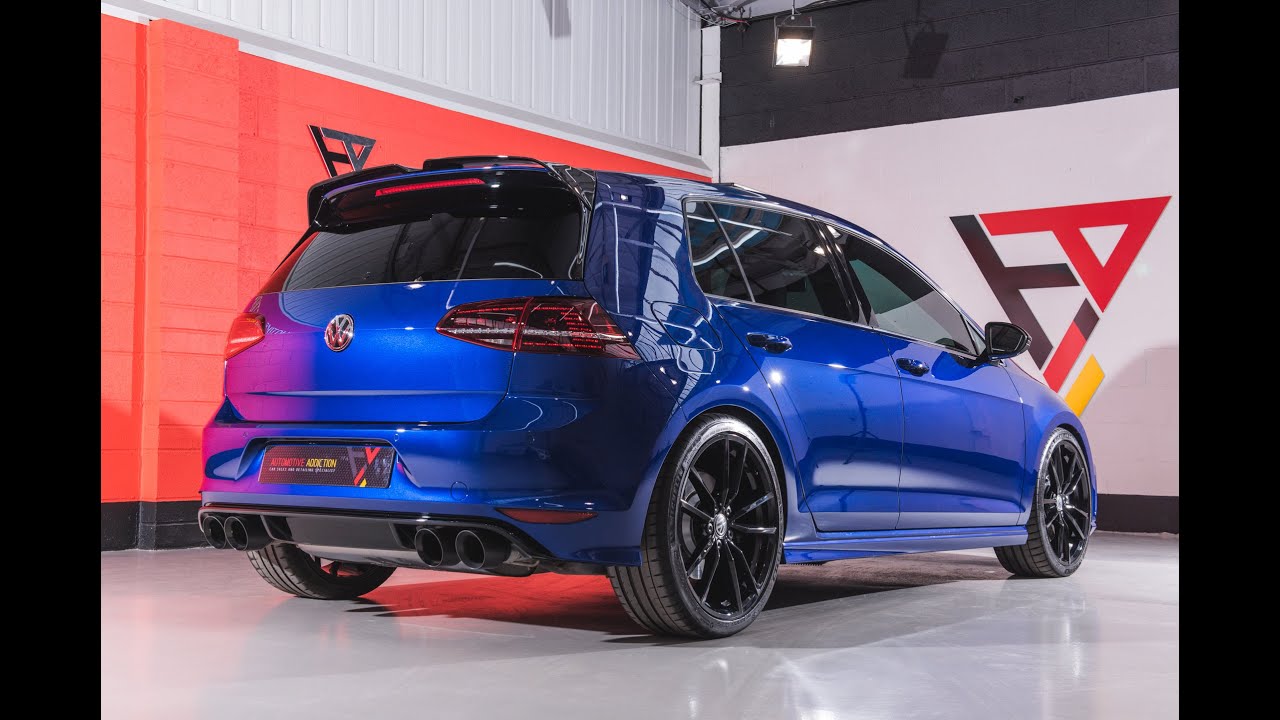 2014 Volkswagen Golf R MK7 in Lapiz Blue; Stage 2 382BHP For Sale at ...