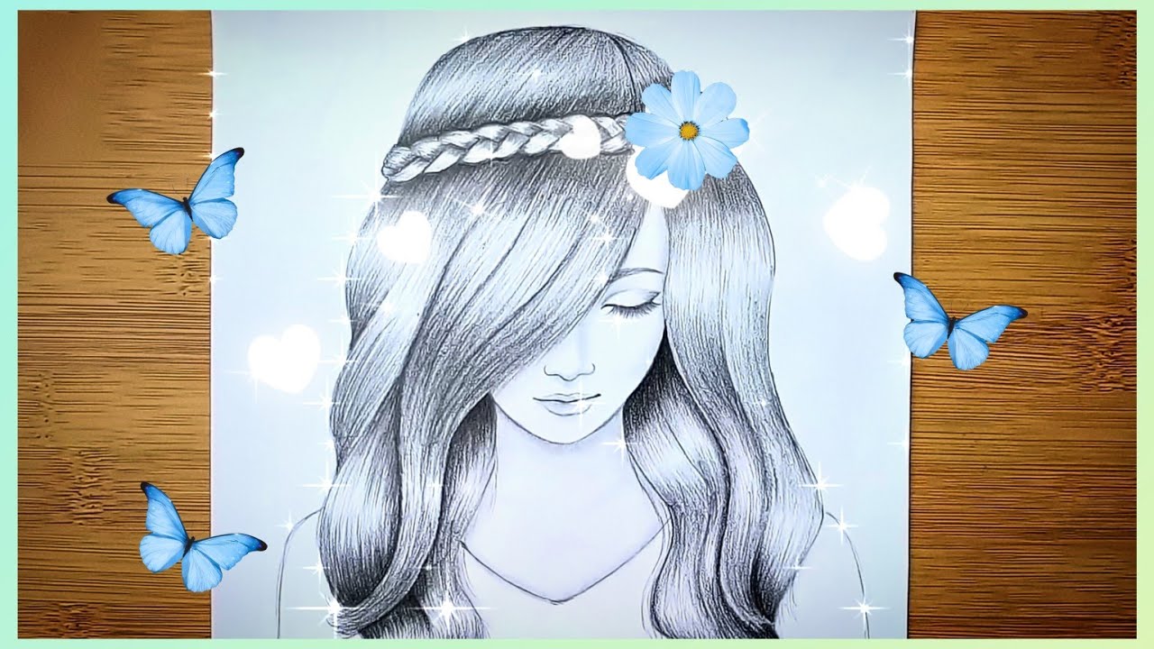 Как нарисовать девушку| Расм чизиш урганамиз | кизни чизиш | сурет ...