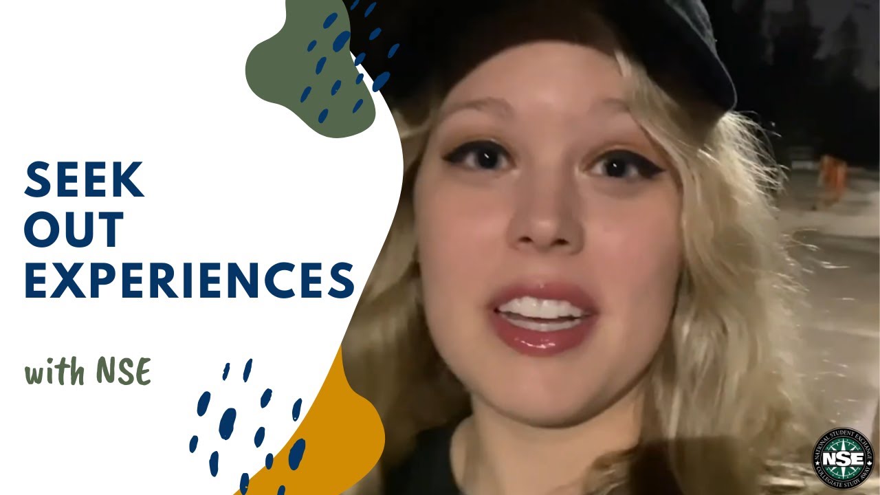 Seek out experiences no matter what | National Student Exchange - YouTube