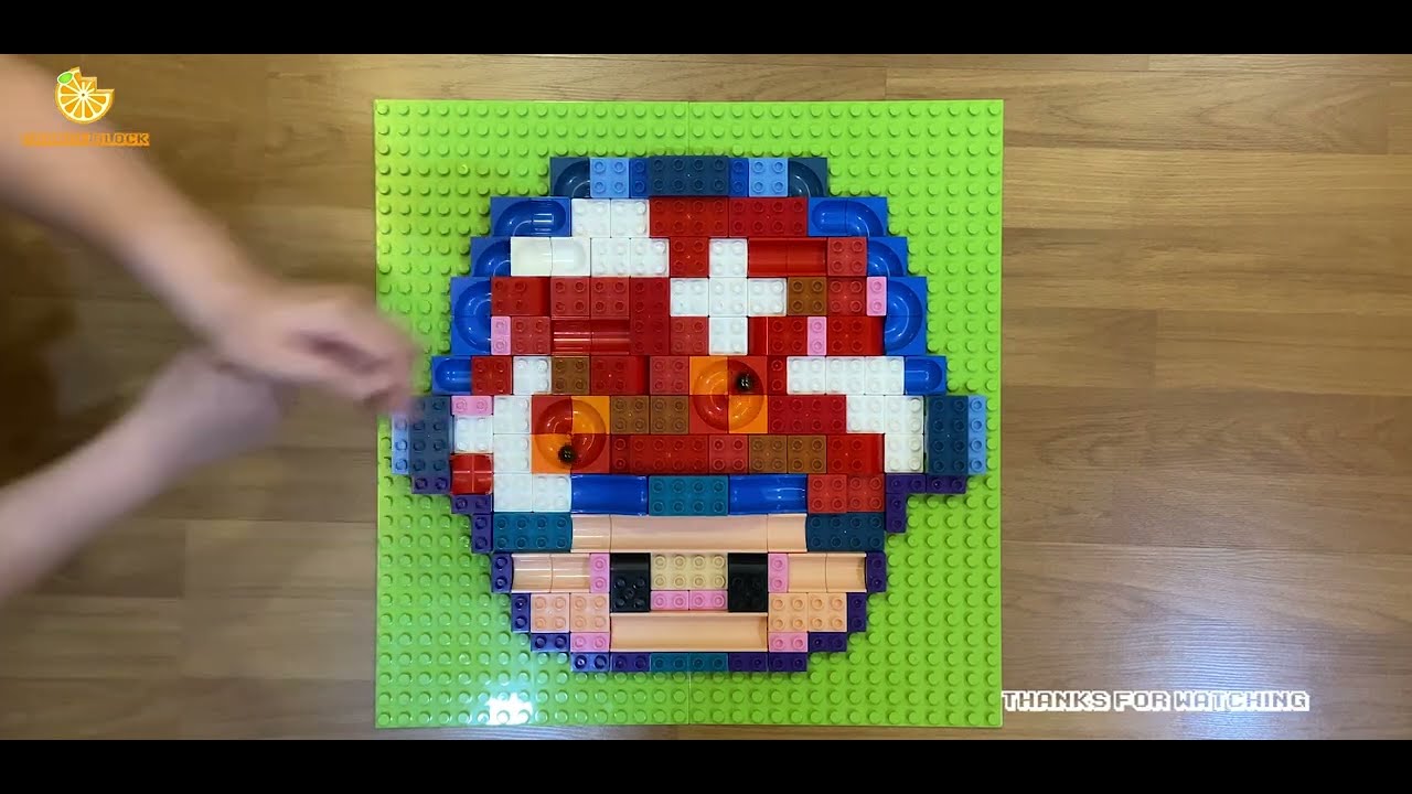 Super Mario with The Power Of Mushrooms | buildable Block #mario # ...