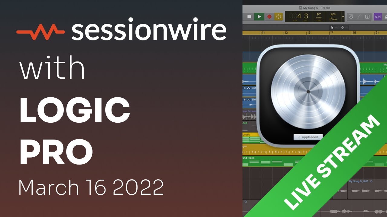 Sessionwire LIVE Demo - Logic Pro - YouTube