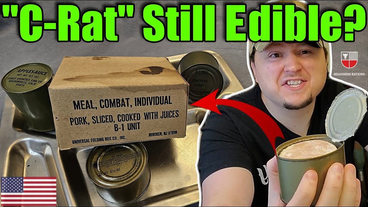 US Military MCI (Meal Combat Individual) "C-RATION" 1980 Vintage MRE ...