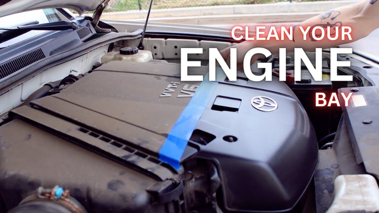 Clean Your Engine Bay - YouTube