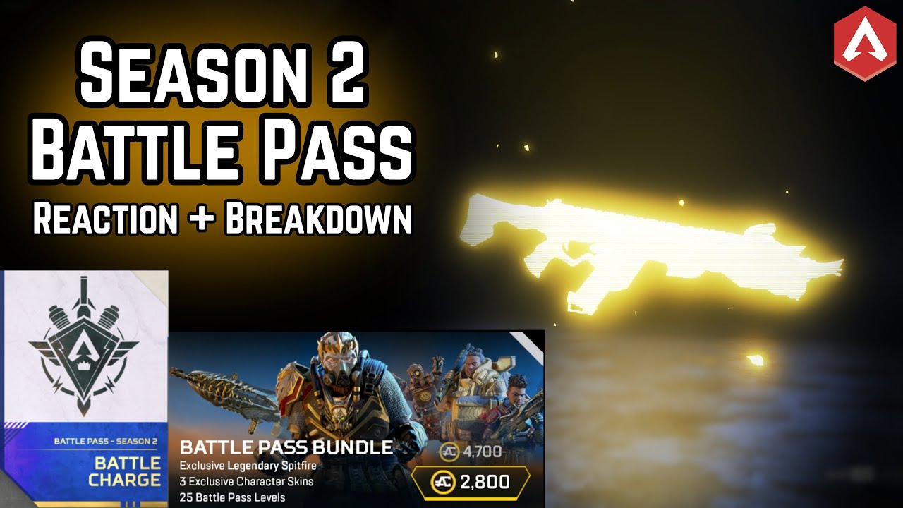 Season 2 Battle Charge BATTLE PASS BREAKDOWN! New Emotes & Legendary ...