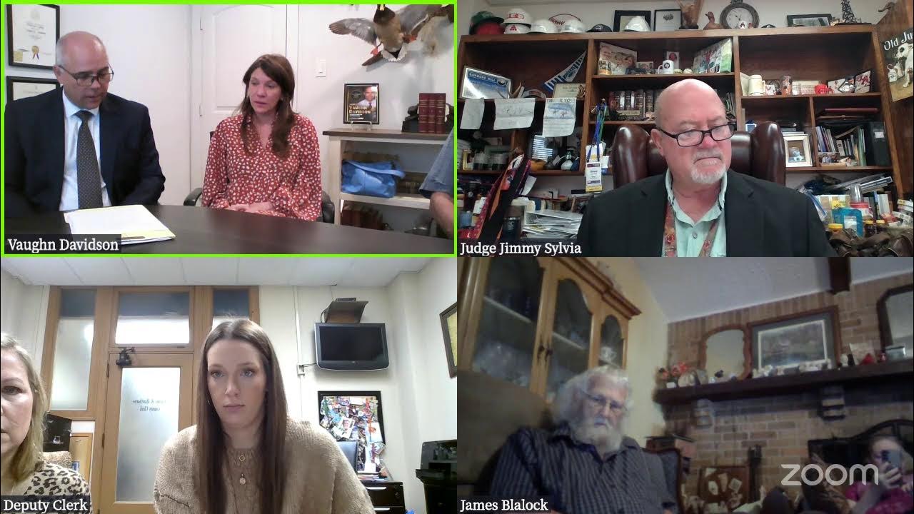 Chambers County Probate Court (Judge Jimmy Sylvia) - YouTube