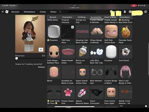 How to put more than one face accessory on Roblox mobile - YouTube