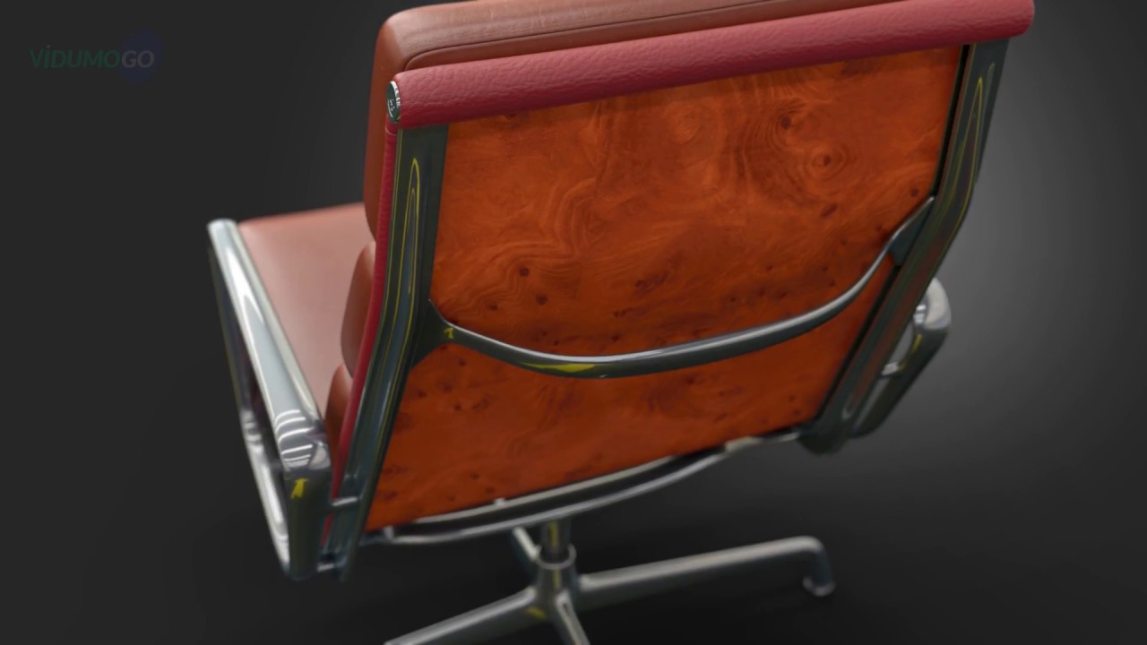 Office chairs 3d animation - YouTube