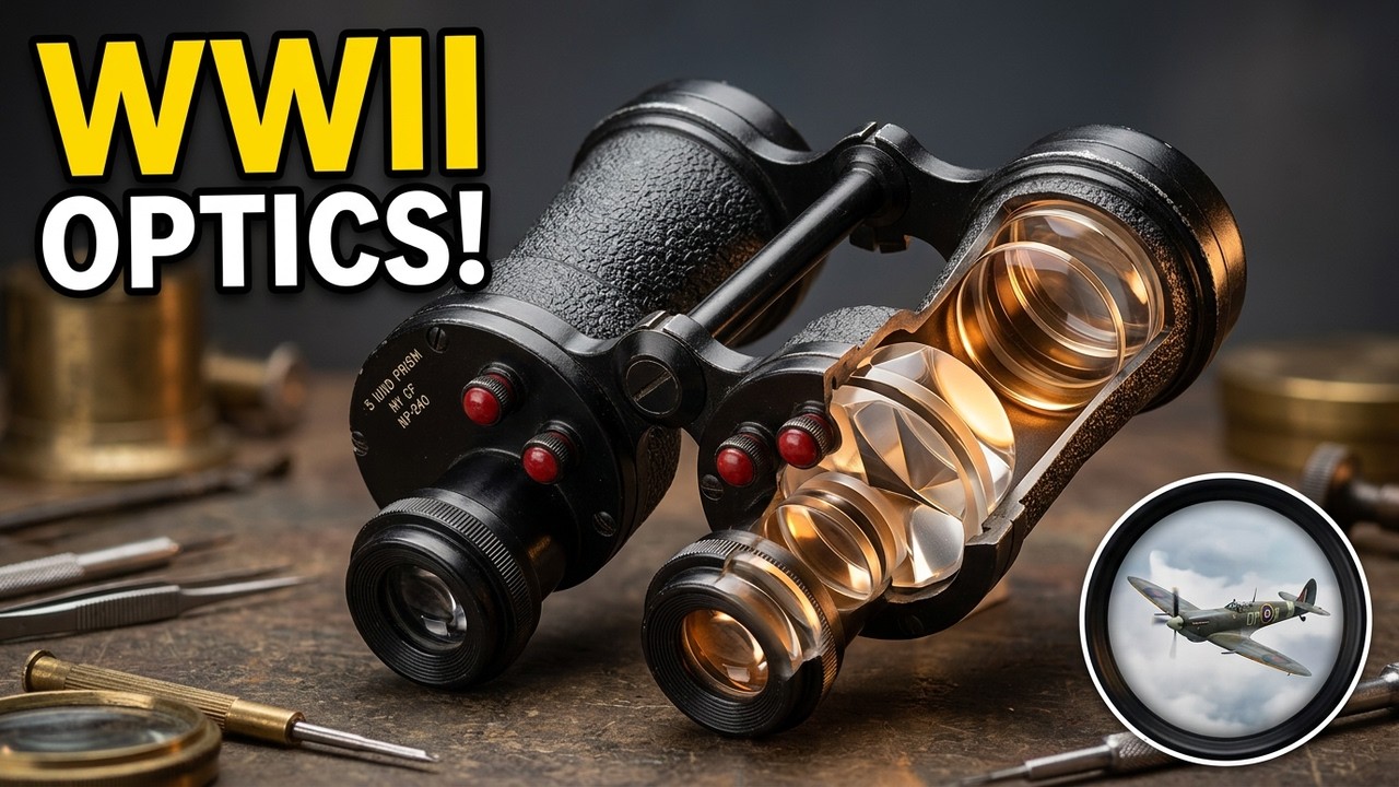 Royal Air Force Binoculars Ross 5x40 – Rare WWII Military Optics - YouTube