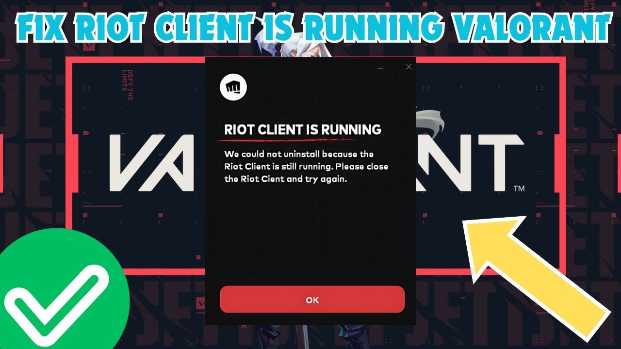 Fix Riot Client Is Running Valorant - YouTube