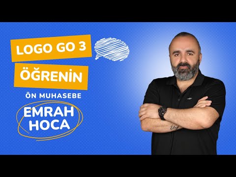 ÖN MUHASEBE ÖĞRENİYORUM - LOGO GO 3 CARİ HESAP (TÜM İŞLEMLER)