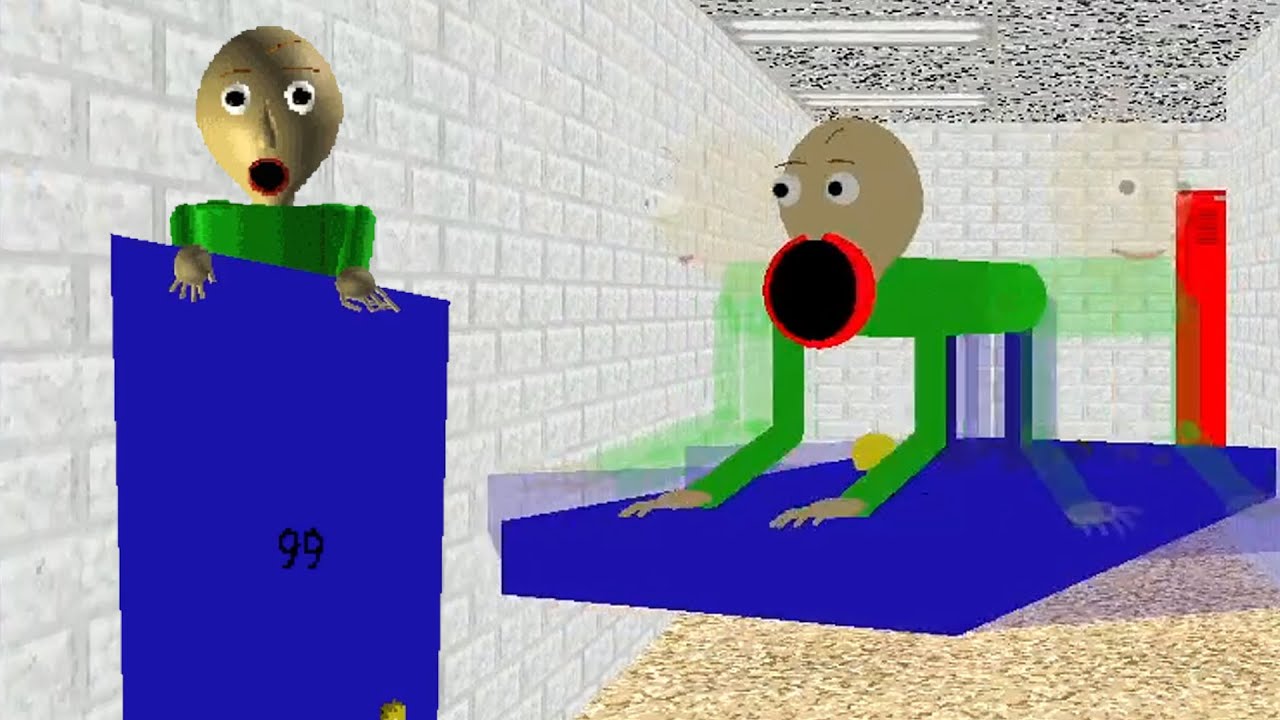 Baldi Likes Door - YouTube