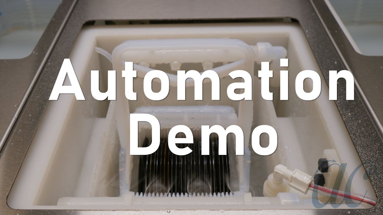 Wet Bench Automation Demo - YouTube