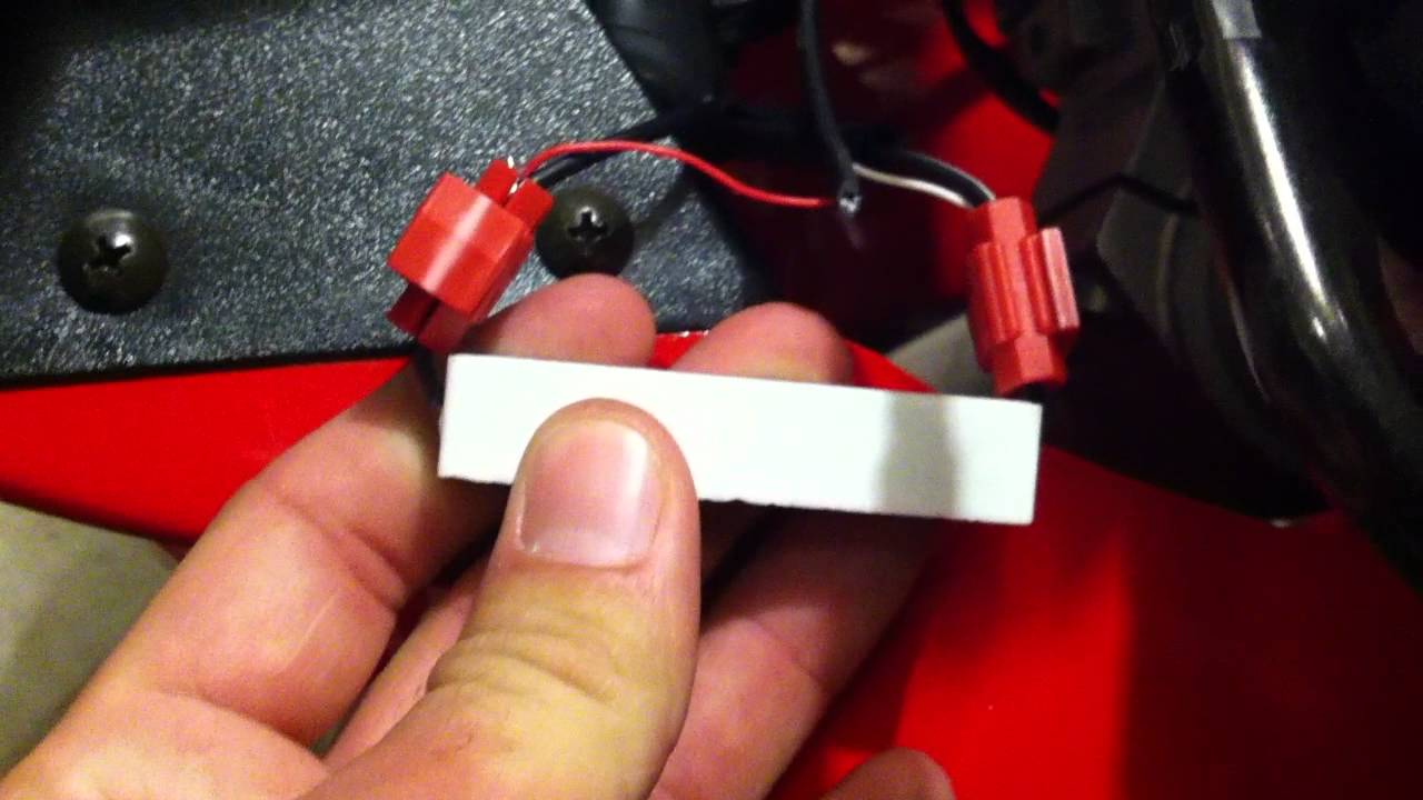 2006 Hyosung LED Turnsignals Fix - YouTube