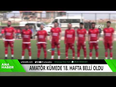 Amatör Kümede 18. Hafta Belli Oldu