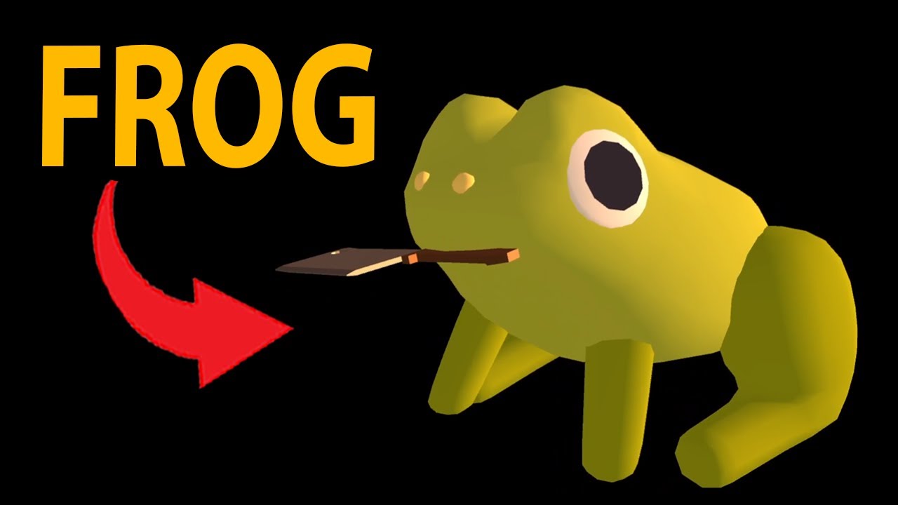 Cute Frog Horror game?! - YouTube