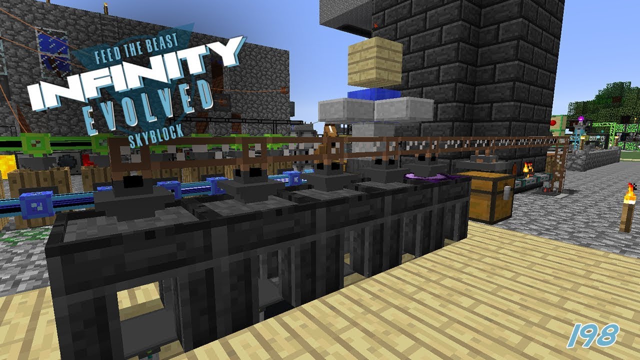 Smeltery automatisierung 🎓 FTB Infinity Evolved Skyblock #198 - YouTube