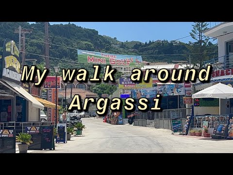 My walk around Argassi today 14/06/2023 - YouTube