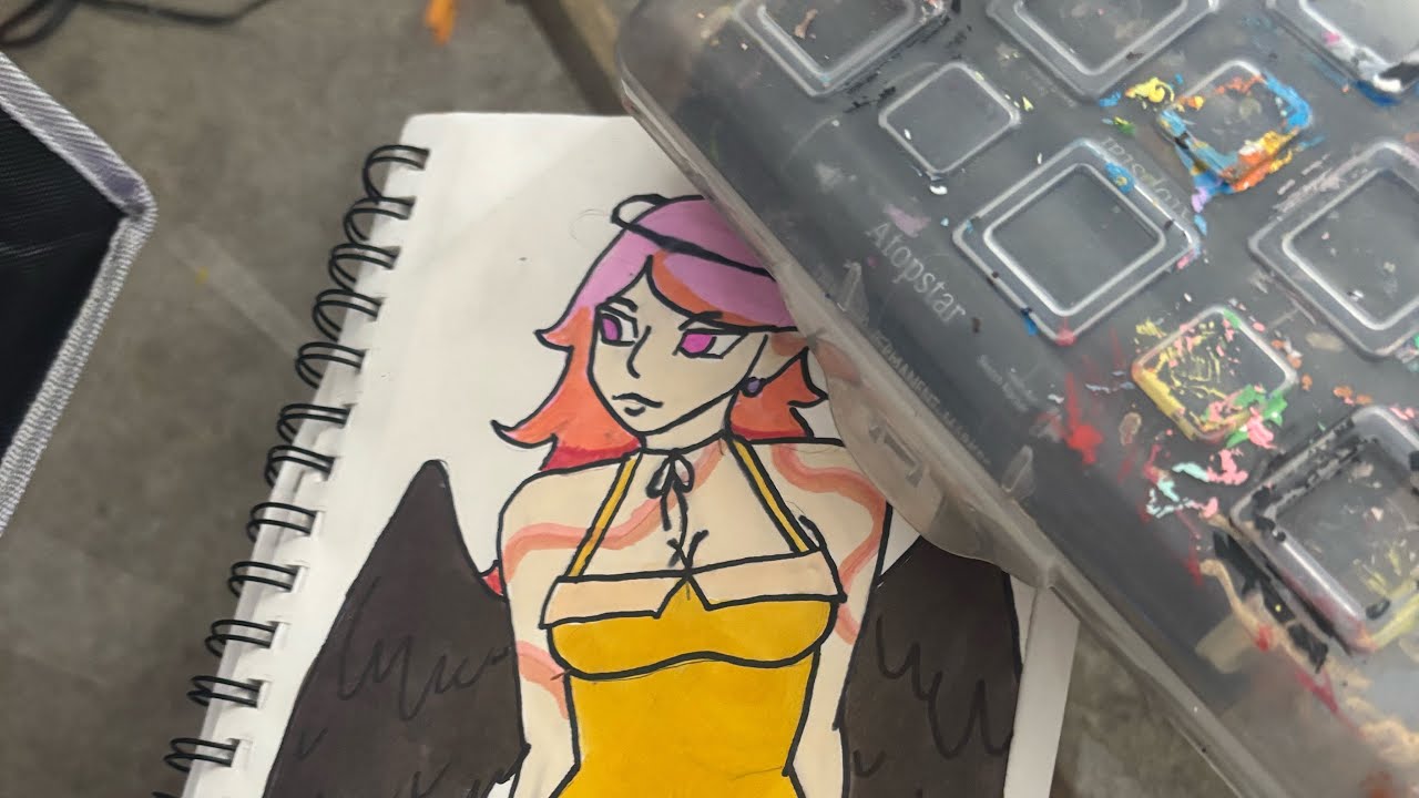 Finishing this drawing and going on a rant - YouTube