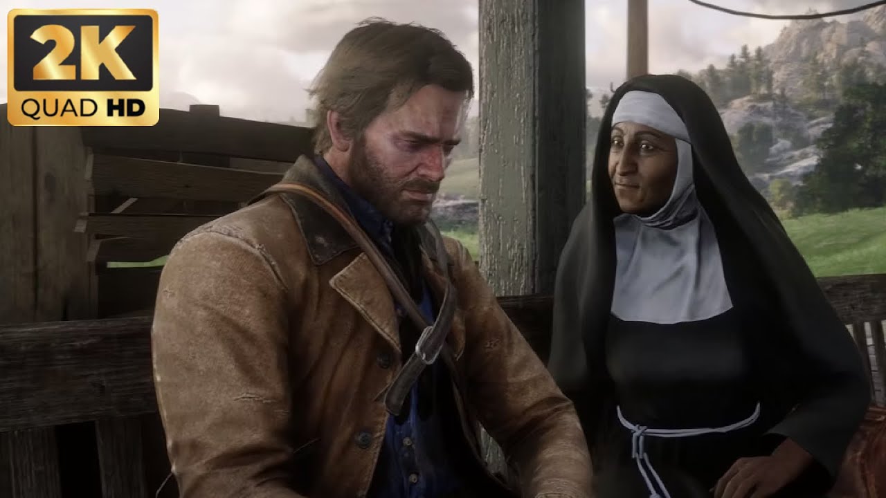 Arthur and Sister Calderon's Conversation | Red Dead Redemption 2 ...