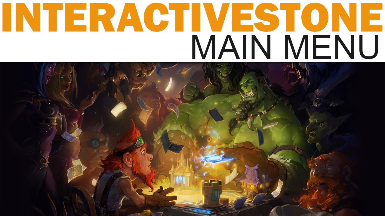 InteractiveStone - Main Menu (Interactive Hearthstone!) - YouTube