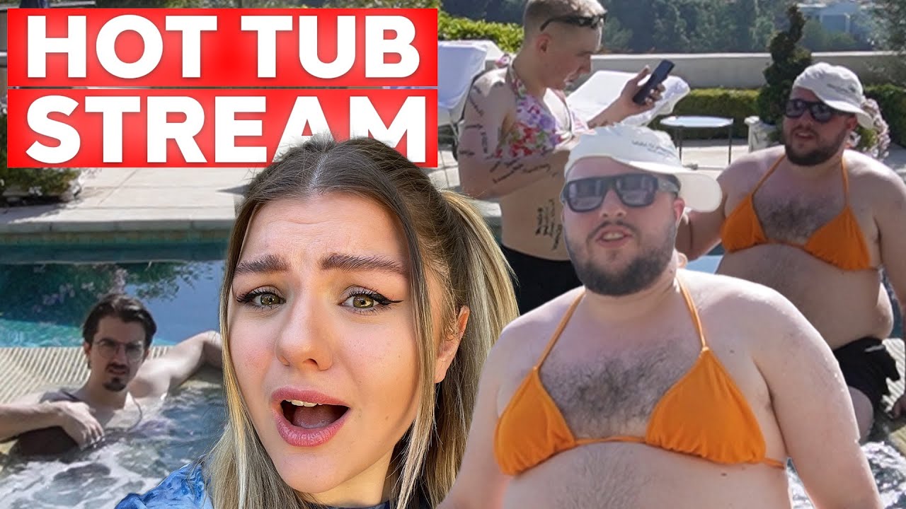 HOT TUB STREAMS AUS LA?! LA TAG 4 - YouTube