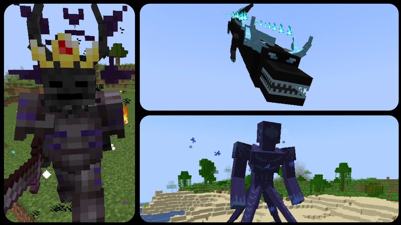 Minecraft Pandemonium Bosses All Bosses ( 1.21.1 Datapack ) - YouTube