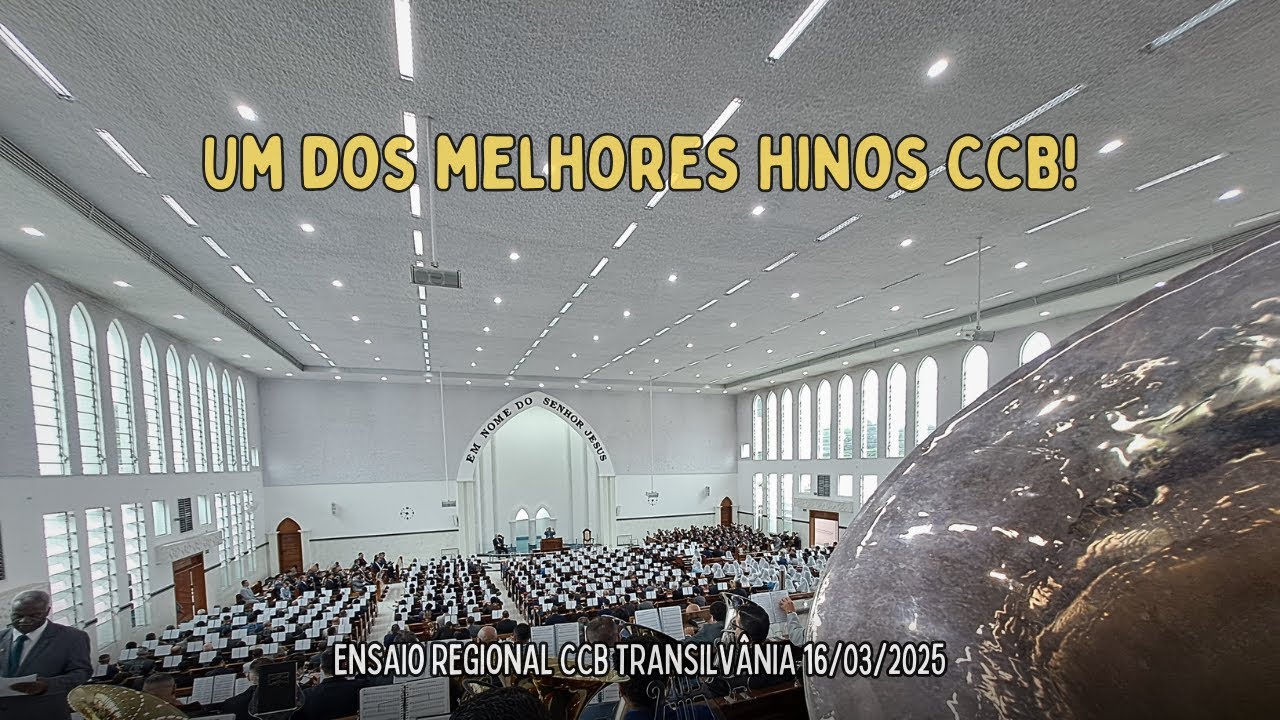 UM DOS MELHORES HINOS DA CCB - Hino 394 Nas moradas do Senhor - YouTube