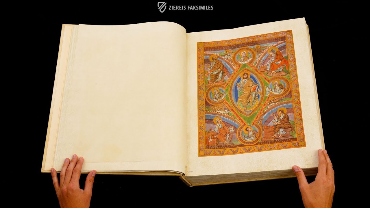 THE CODEX AUREUS OF ST. EMMERAM - Browsing Facsimile Editions (4K / UHD ...