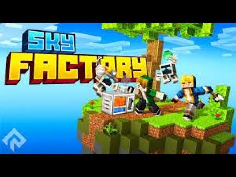 Bir toprak Bir ağaç Minecraft Sky Factory Bölüm 1