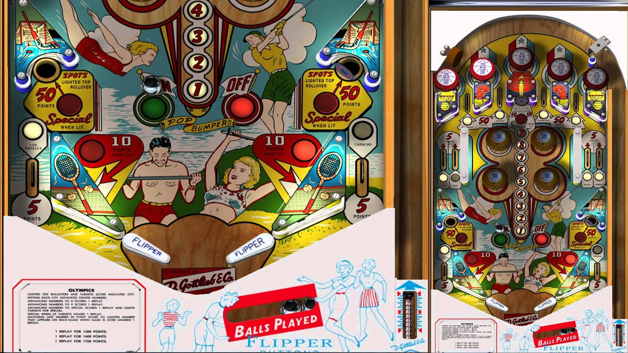 Olympics Visual Pinball - YouTube