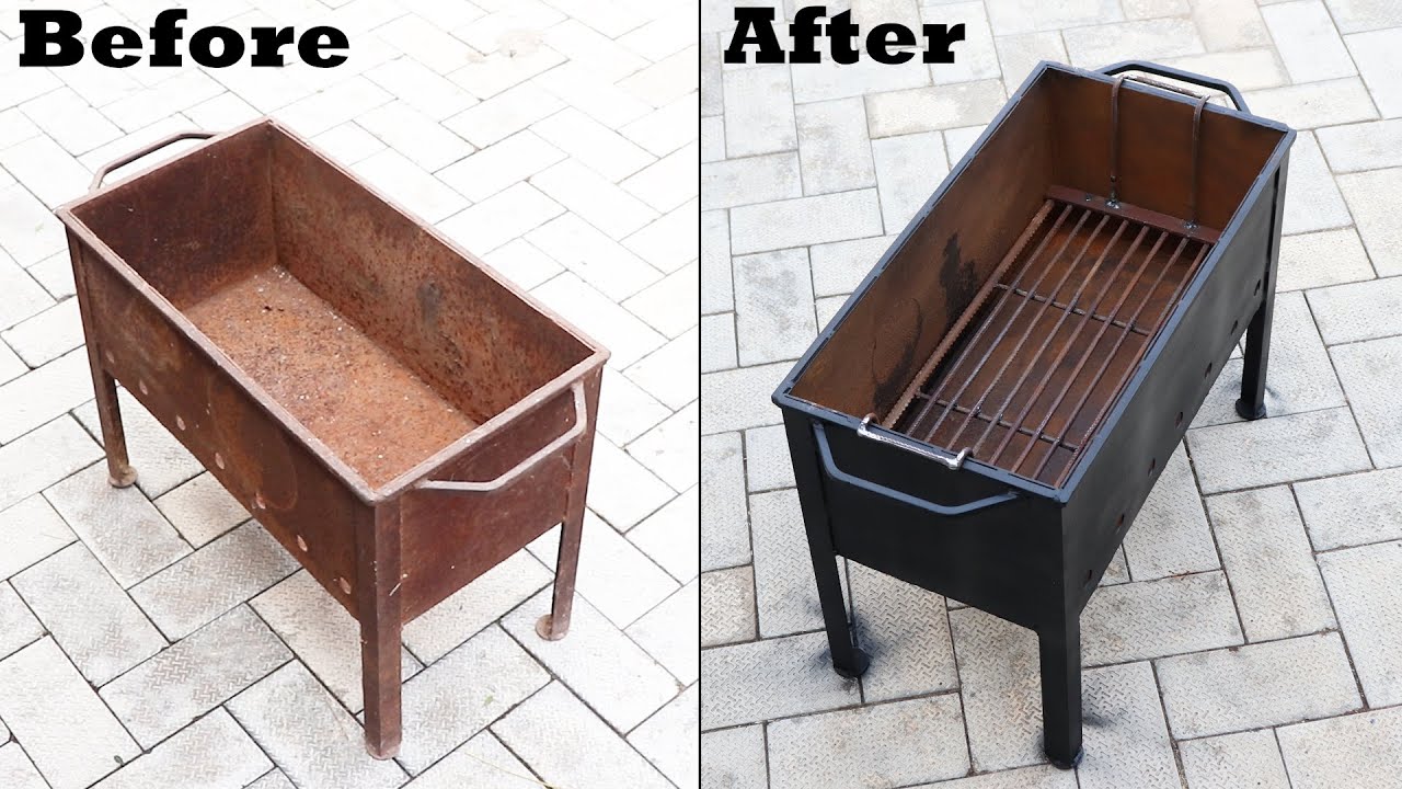 Old Grill, New Thrill: Amazing BBQ Restoration Reveal || DIY BBQ ...