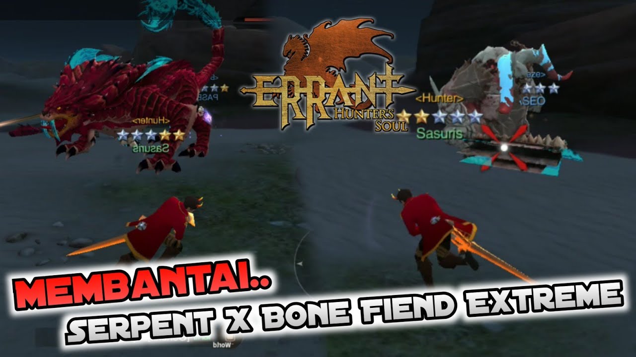 Tyrant Realm Extreme, Melawan.. Serpent X Bone Fiend With BlueRose ...