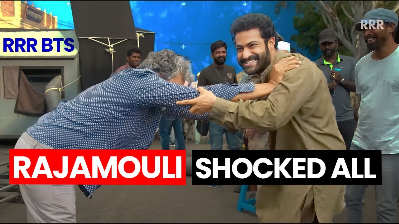 This Happend When NTR Challanged SS Rajamouli | RRR Unseen Videos | RRR ...