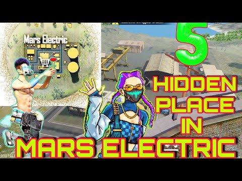Mars Electric Hidden Place In Free Fire ll Free Fire Tricks In Mars ...