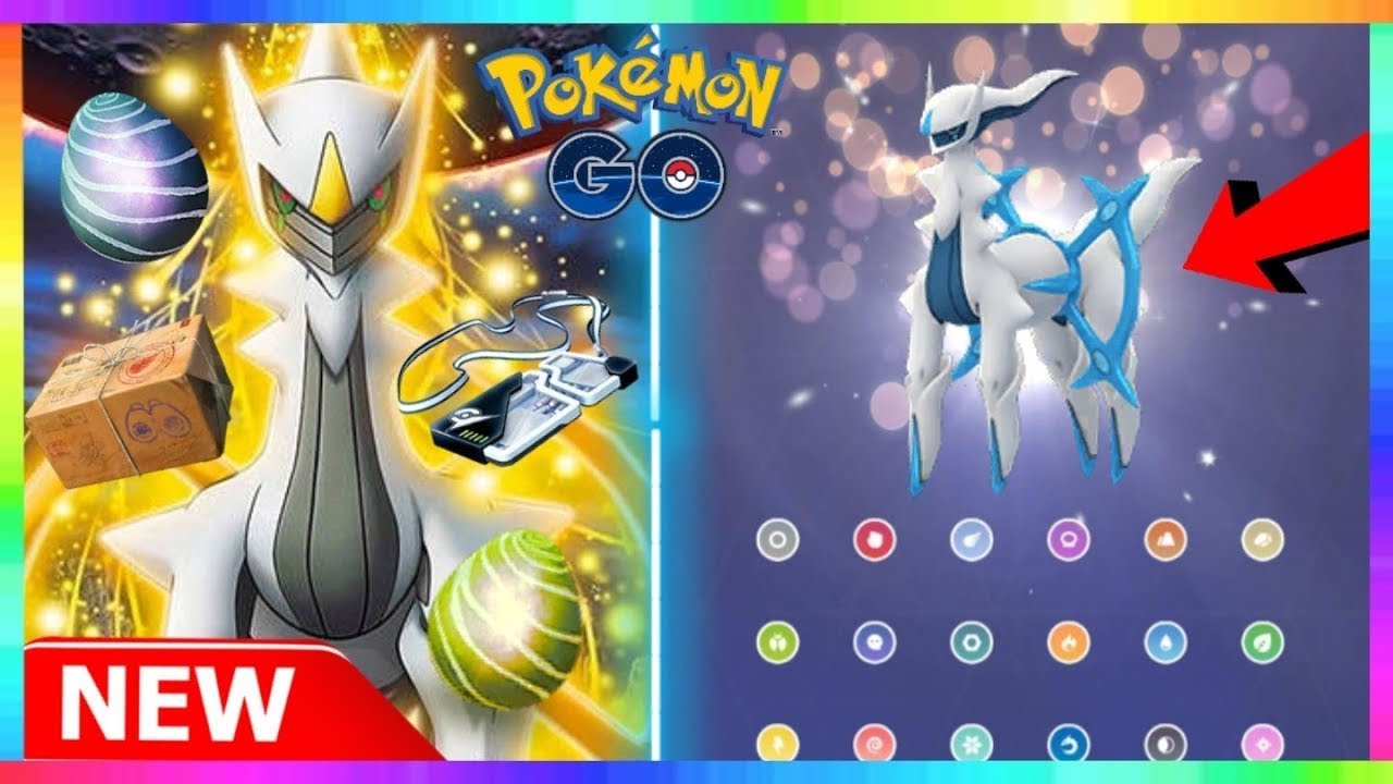 ARCEUS IN POKEMON GO | #shorts #pokemongo #pokemon - YouTube