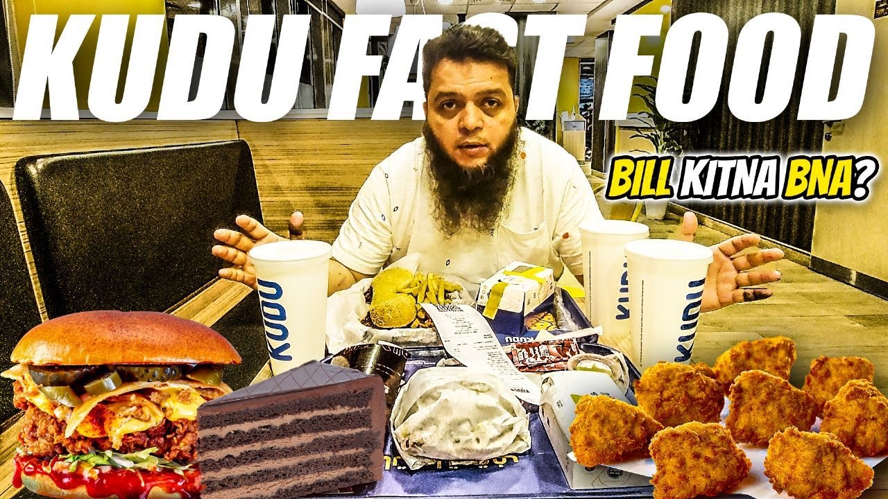 Kudu - Fast Food Kiya Waqi kudu burger acha hai.... -/10 VL-121 - YouTube