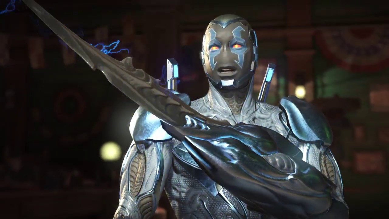Injustice 2 - Flash VS Blue Beetle - YouTube
