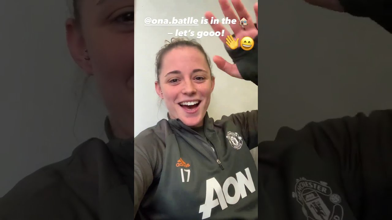 Ona Batlle Q&A Manchester United Women - YouTube
