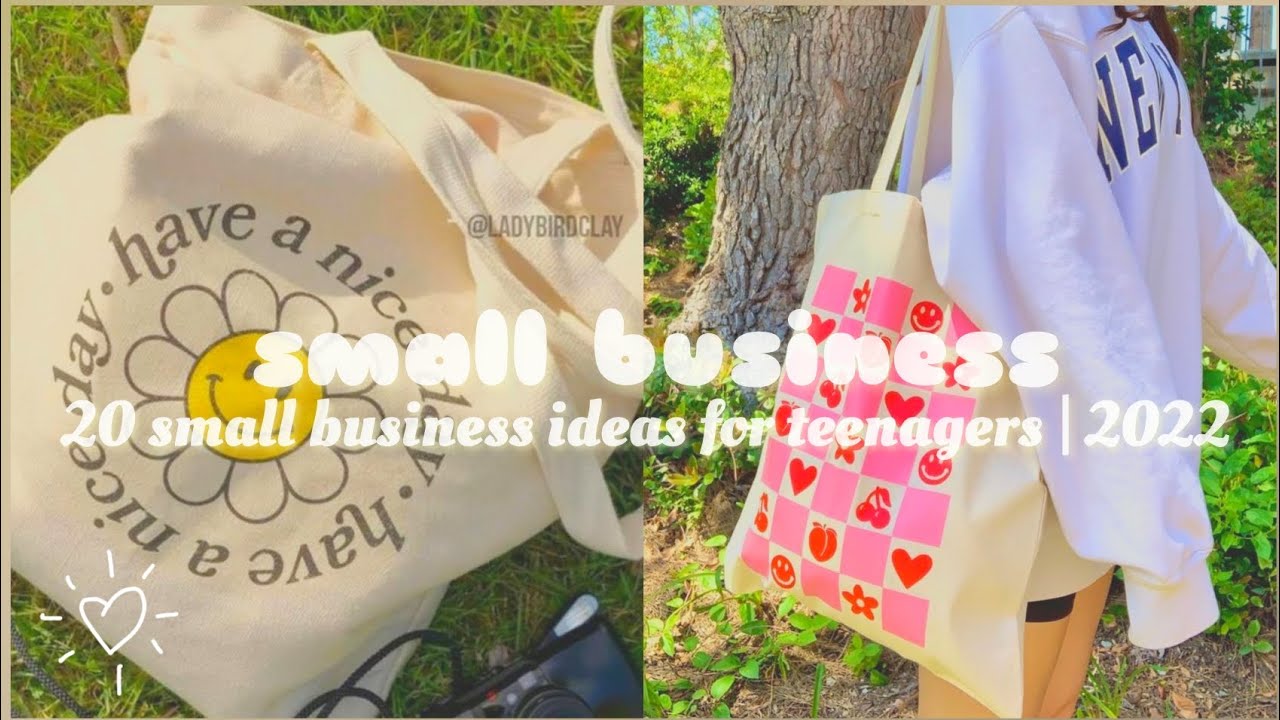 20 small business ideas for teenagers - YouTube