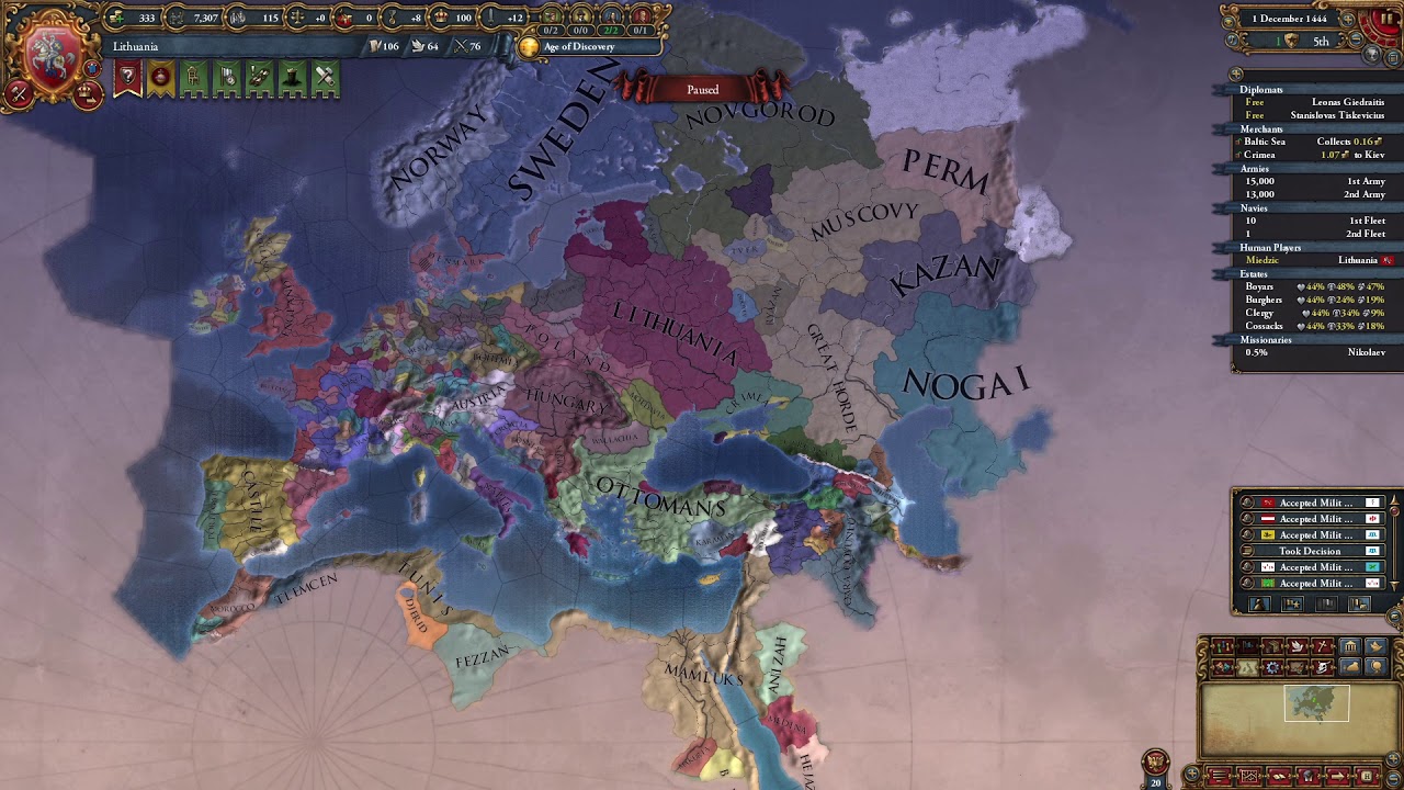EU4 Poradnik do efektywnego wykorzystania estate - YouTube