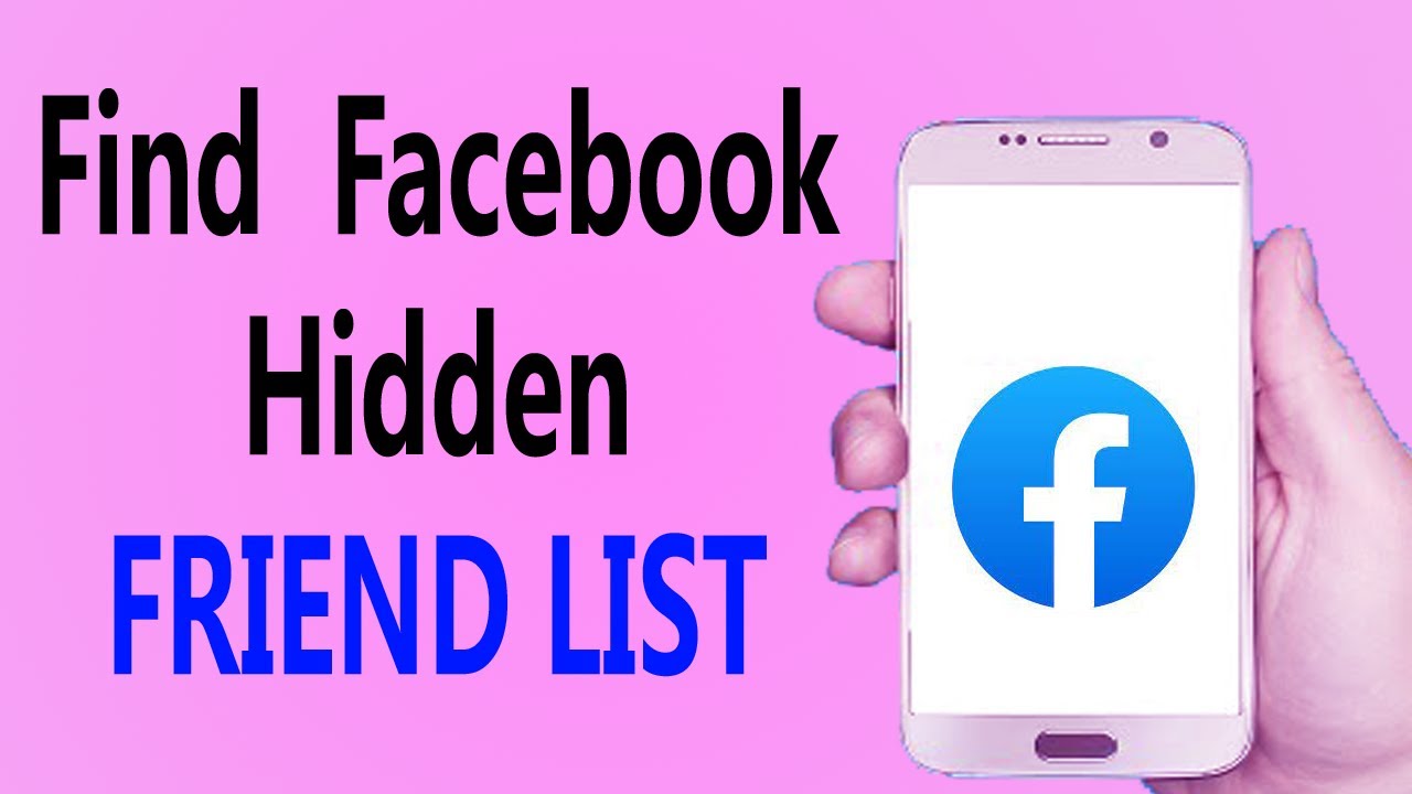 How to find Hidden facebook friend list (2022) - YouTube