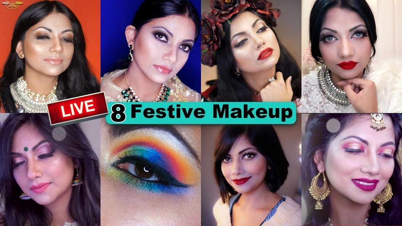 Must try Eid makeup look - 8 festive makeup looks - YouTube