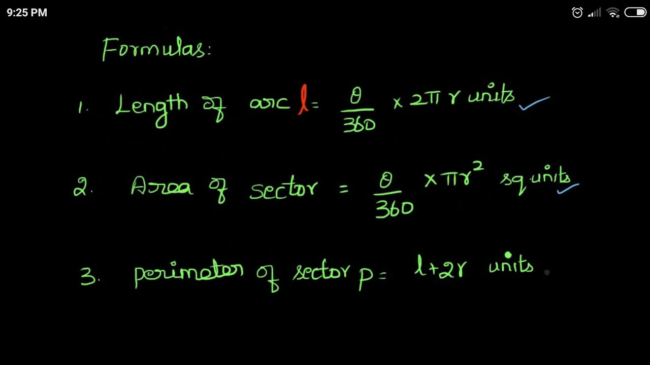 Grade-9 | Mensuration | Introduction | Important formulas in ...